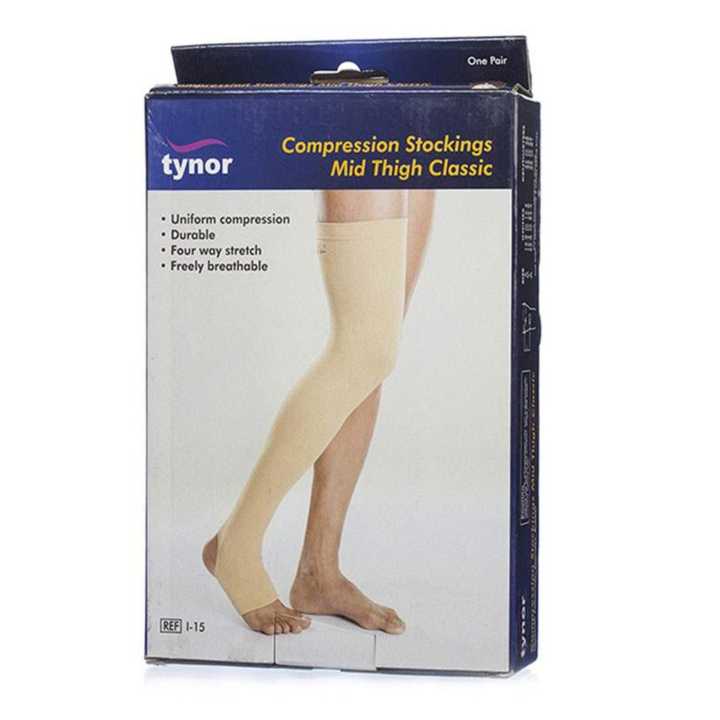 Compression Stockings Mid Thai Classic (1 Pair) | Daraz.com.np