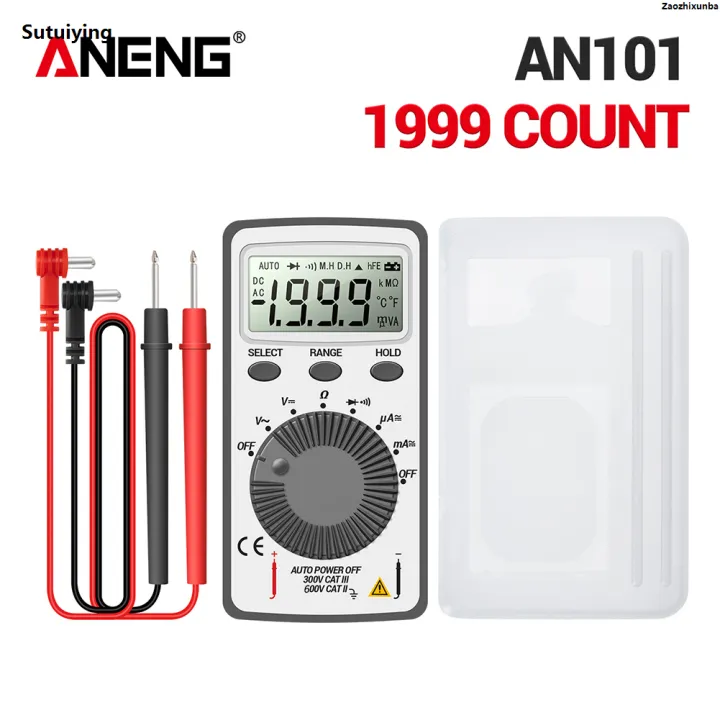 ZaozhixunbaAN101 Mini digital multimeter multimetro tester DC/AC ...