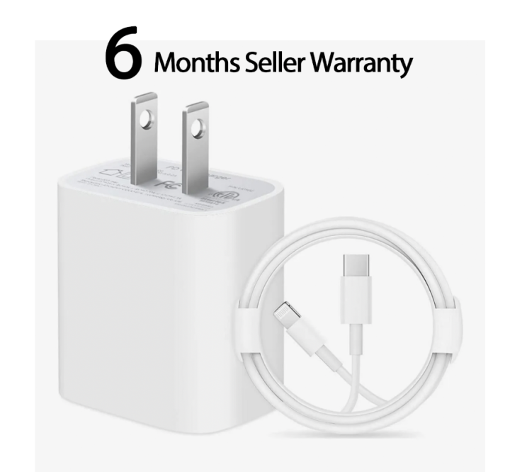 Iphone 35w / 25w (2 pin) Wall Charger With USB C To Lightning Cable For ...