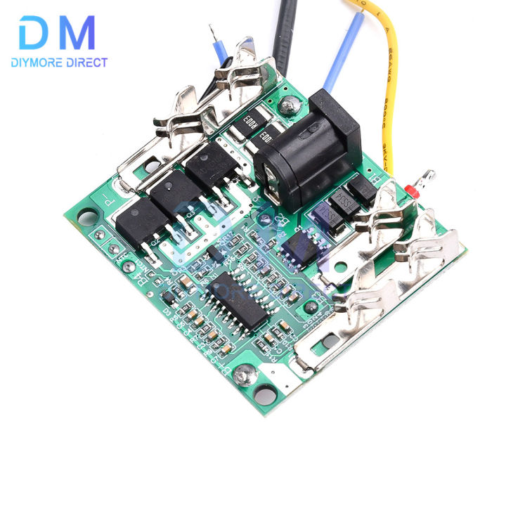 BMS 5S 20A 18650 Lithium Battery Charging Protection Board Circuit PCM ...