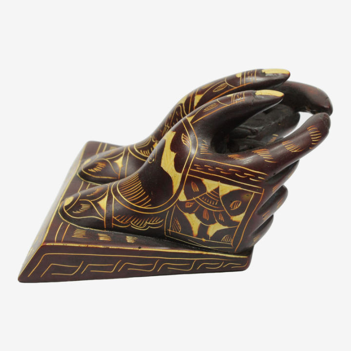 Multicolor Nepali Handicrafts Big Hand Card Holder | Daraz.com.np