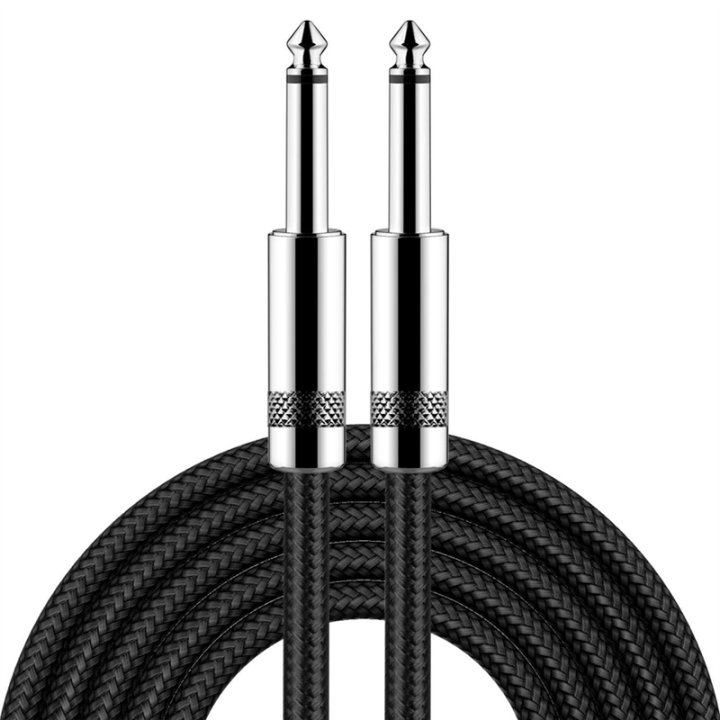 Straight-To-Straight Microphone Audio Cable 6.35mm Stereo Microphone ...