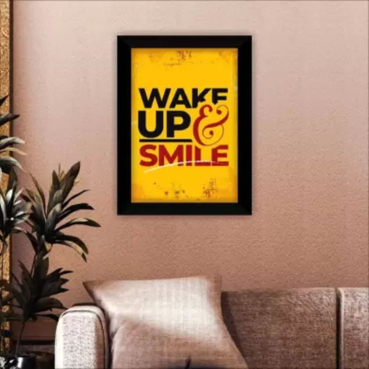 14 x 11 inch Motivational Quotes Single Framed Digital Reprint Canvas ...
