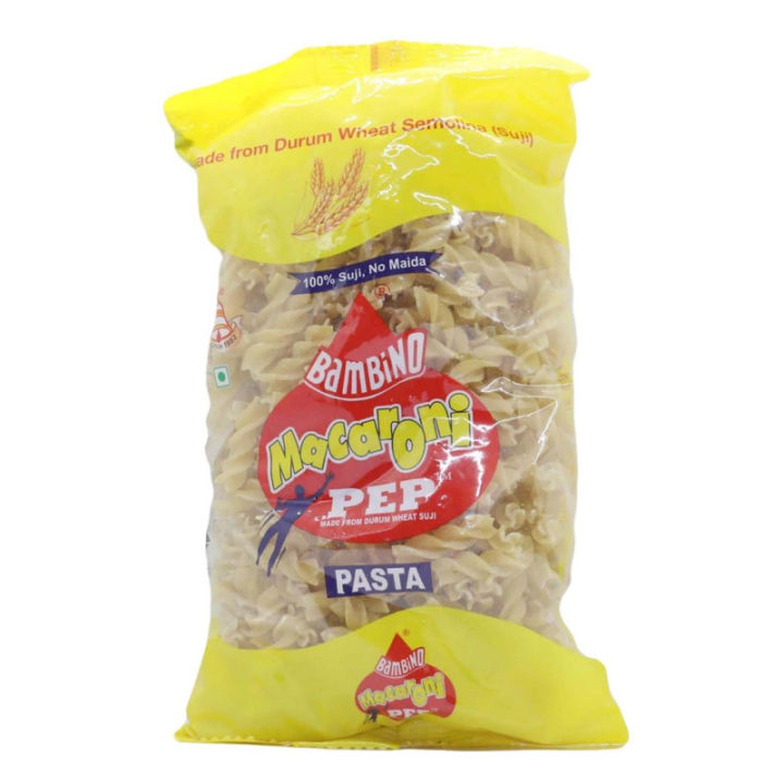 Bambino Macaroni Spiral Pasta 400 gm | Daraz.com.np