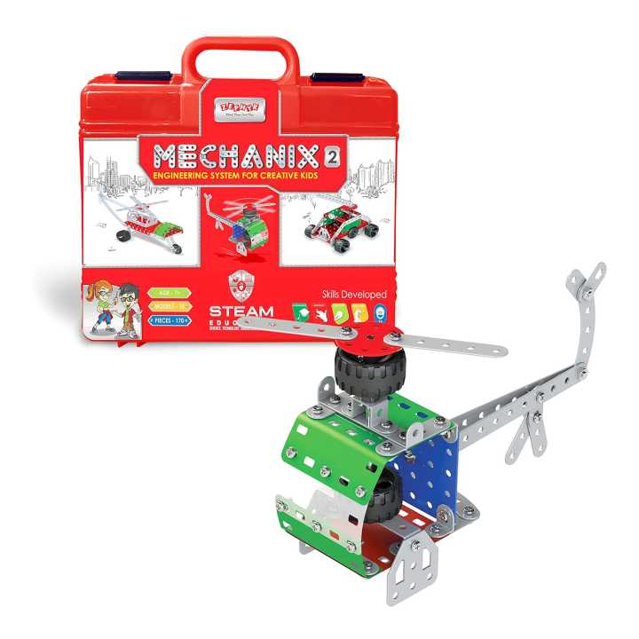 MECHANIX-2 | Engineering System For Creative Kids | Smart Bag | Age 7 ...