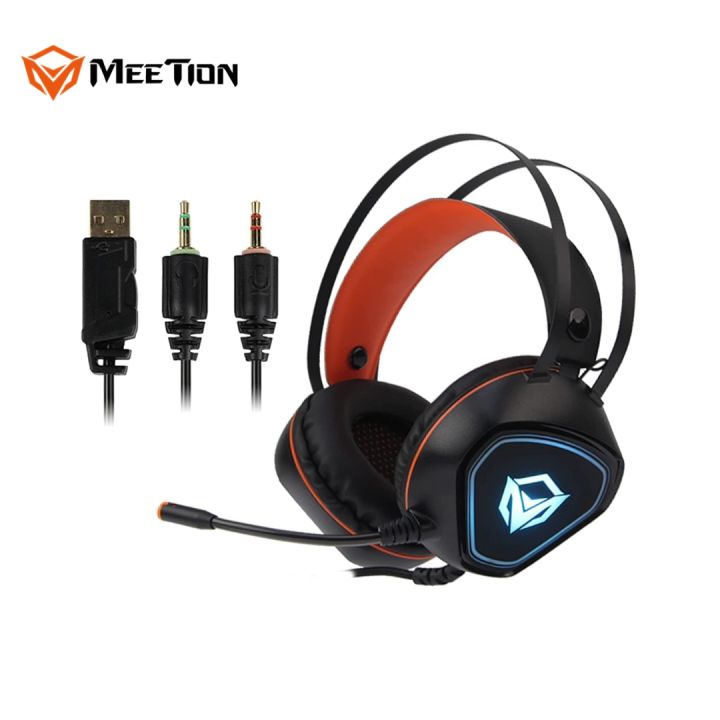 MeeTion MT - HP020 USB Wired Backlit Gaming Headet with Mic | Daraz.com.np