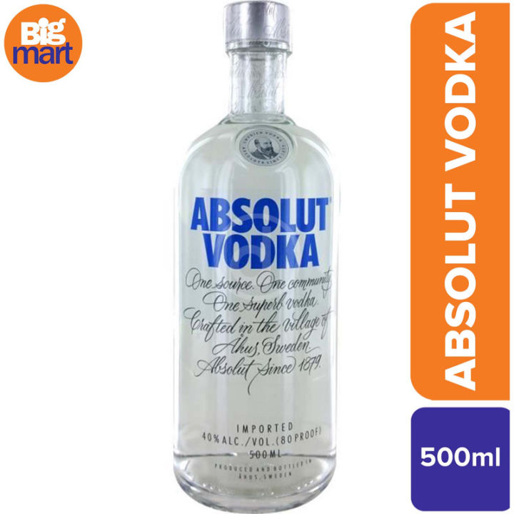 Absolut Vodka 500Ml | Daraz.com.np