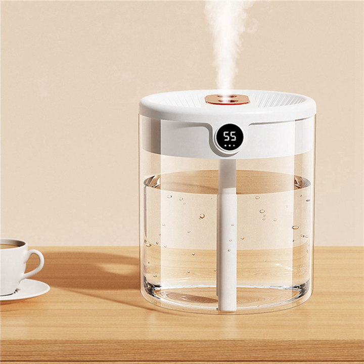 JAERBEE 2X H2O Air Humidifier 2L Capacity Double Nozzle with LCD ...