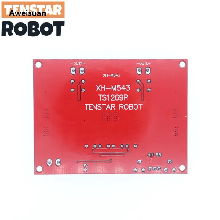 Aweisuan Original Chip TPA3116 D2 XH-M543 12V 24V 120W*2 Dual Channel ...