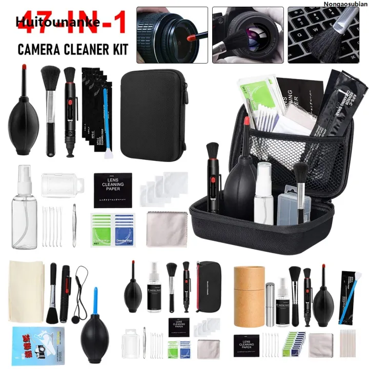 NongaosubianOriginal Huitounanke 7-47PCS Camera Cleaner Kit DSLR Lens ...