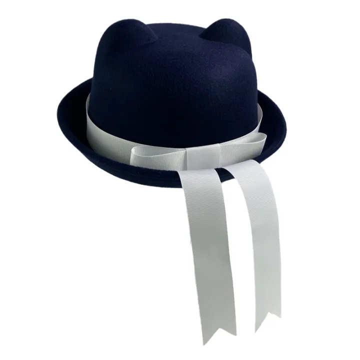 Japanese school offering sense bow handmade jkdk uniform hat woolen ...