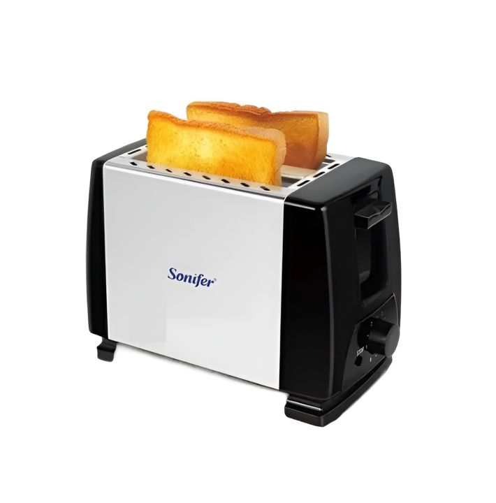 Sonifer SF-6007 2 Slices Stainless Steel Toaster Automatic Fast Heating ...