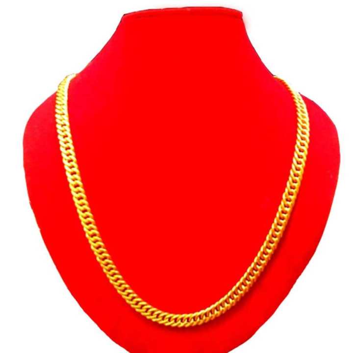 Panchadhatu Golden Spiral Neck Chain (Unisex) - Golden Neck Chain ...