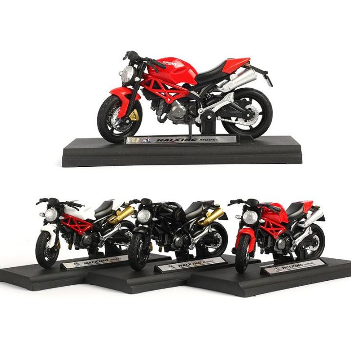 Bizzy 1:18 Scale Ducati Motor Motorcycle Sport Car Model Toys Diecast ...
