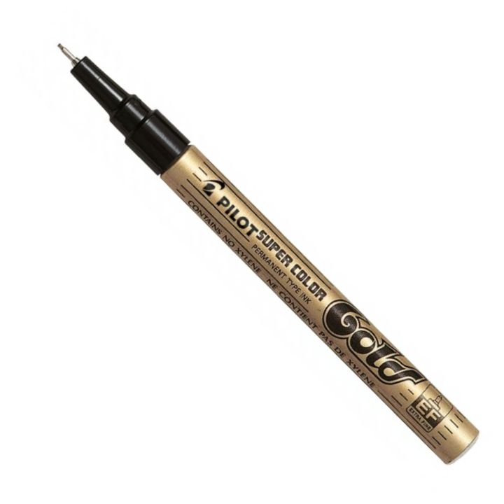 Pilot Gold Metallic Permanent Paint Marker Extra Fine Point (1 Pcs Pack ...