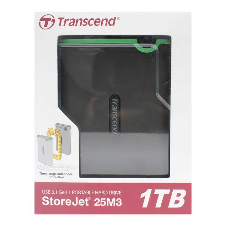 Transcend Store Jet 25M3 Portable Hard Drive 1Tb | Daraz.com.np