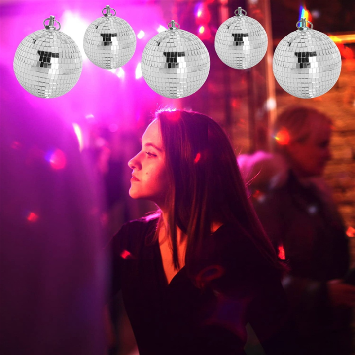 NAMUNY 30cm Disco Light Mirror Ball, Stage Reflective Mirror Balls ...