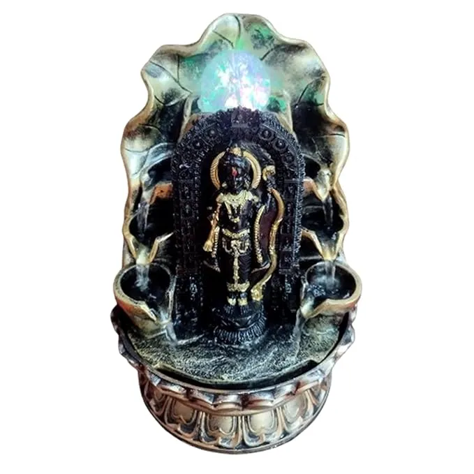 Religious Ram ji Design Polyresin Water Fountain for Home Decor with ...
