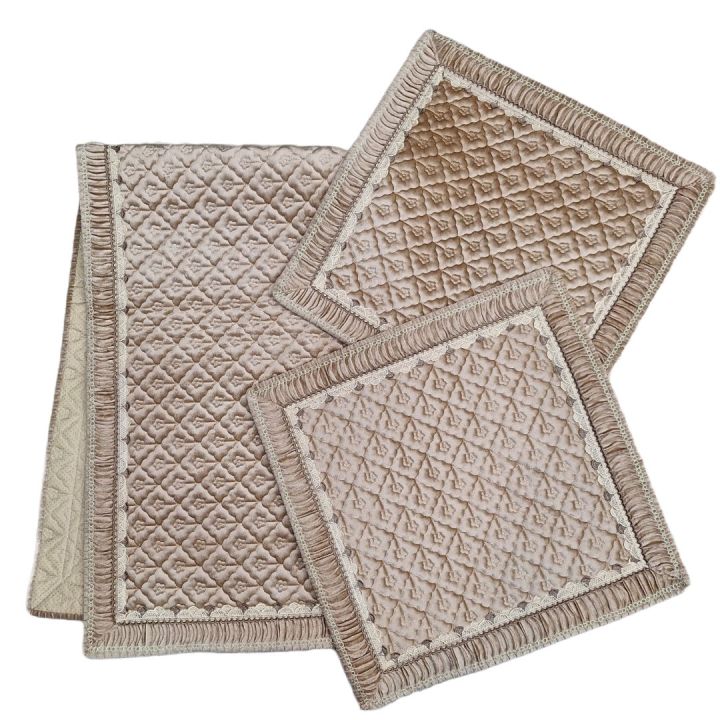 Home Textile Sofa Mat Pack Of 3 (3+1+1) | Daraz.com.np