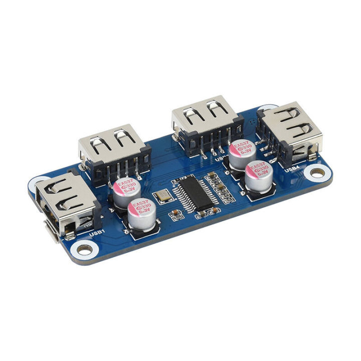 Raspberry Pi Zero USB Hub Box 2W 4-way USB2.0 Expansion Board with ...