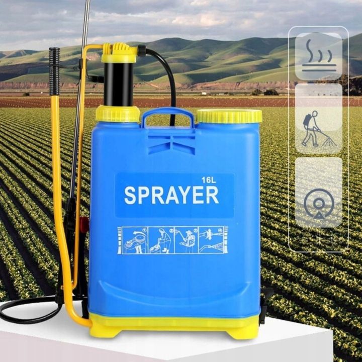 16 L Sprayer-Farm Manual Agricultural Hand Pump Pressure Sprayer ...