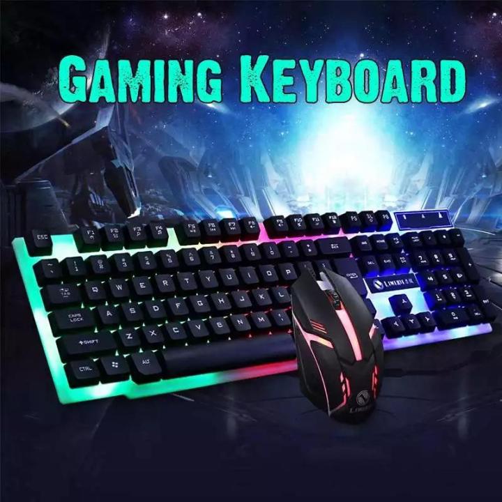 FIRECAM GK10 Waterproof & Rainbow Back-lit Gaming Mechanical Keyboard ...