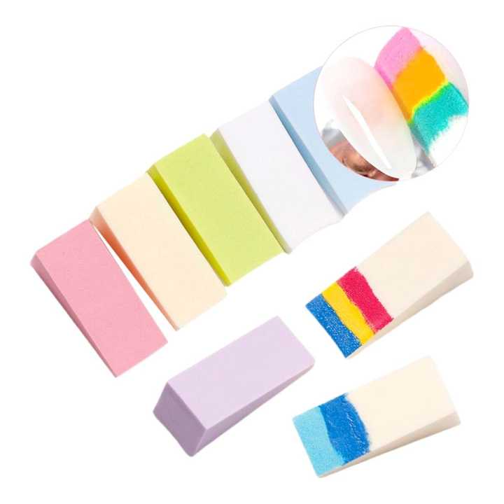 Professional Nail Gradient Sponge for Beautiful Nail Designs Manicure ...