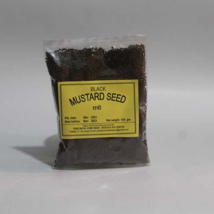 Pure Homemade Black Mustard Seed 1000Gm | Daraz.com.np