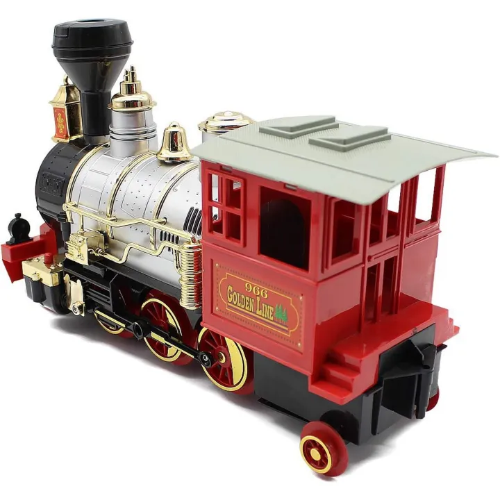 Dollox Train Toy With Steam Locomotive Train Set For Kids With Smoke ...