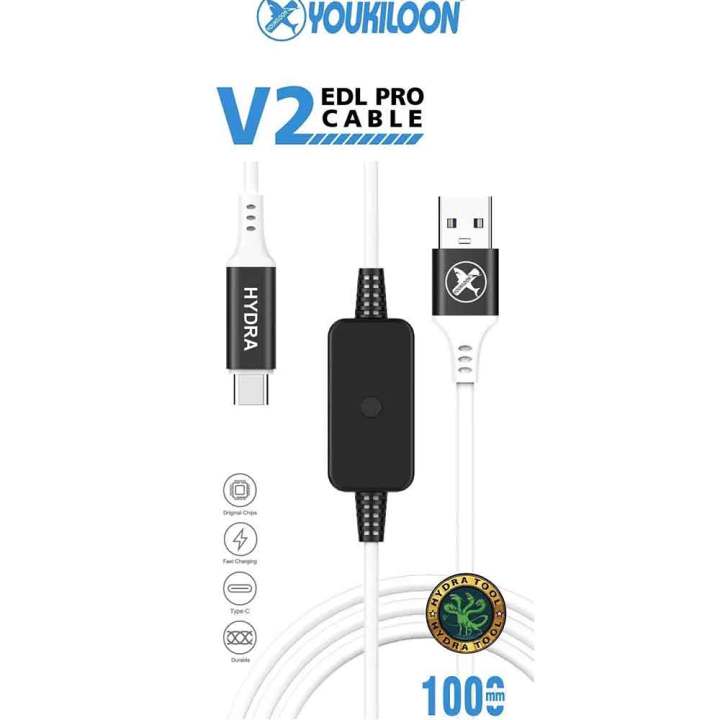 Youkiloon V2 EDL Pro Cable USB to Type C for Mobile Phone Software ...