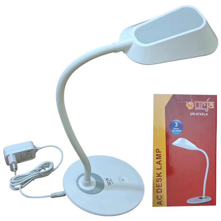 URJA UR-8742LA LED Desk Lamp – Dimmable Touch Control, 3 Light Modes ...