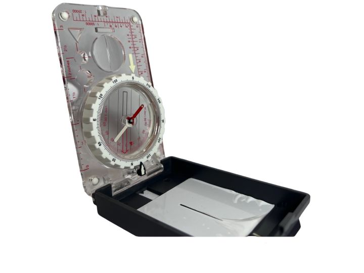 Compass Mirror Adjustable Declination - Boy Scout Compass Hiking ...