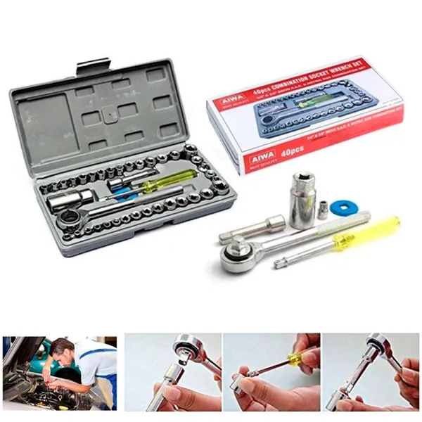 40pcs Toolbox Kit | Daraz.com.np