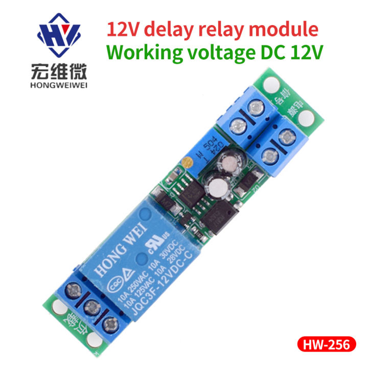 DC 12V Adjustable Signal Trigger Timing Timer Delay Turn Off r Switch ...