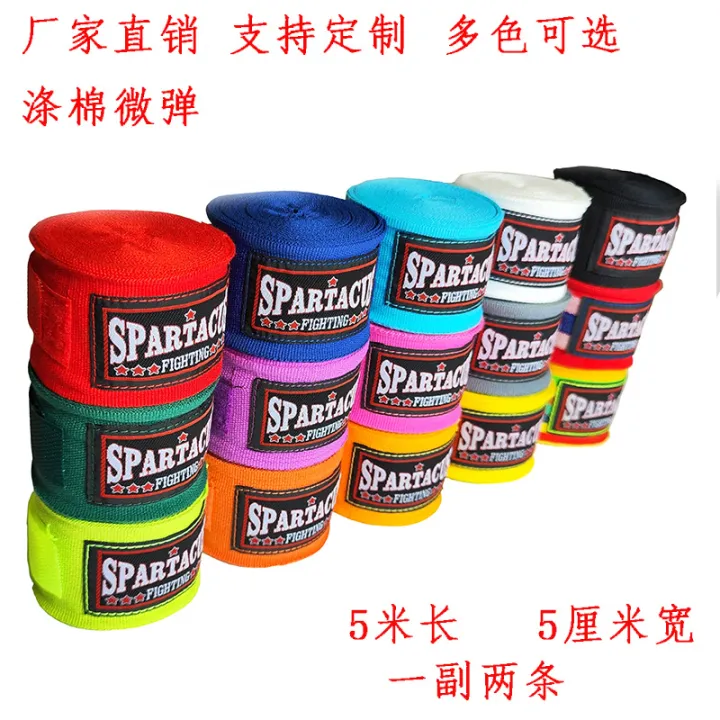 Boxing strap 5 meters polyester cotton micro elastic hand strap boxer ...