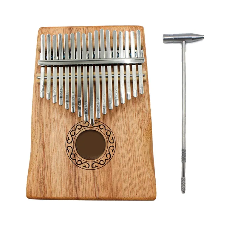 Kalimba Thumb Piano 17 Keys, Portable Mbira Finger Piano Gifts for Kids ...