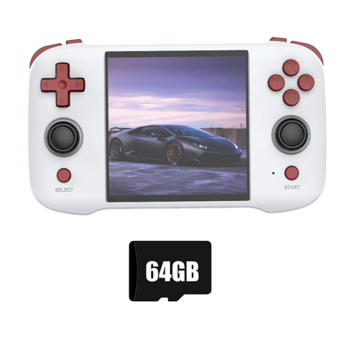 R46S Retro Handheld Game Console 64G 15000 Games 4.0inch RK3566 Linux ...