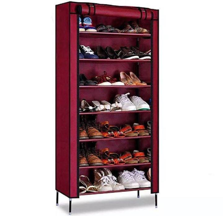6 Layers Shoe Rack Portable And Folding (60 X 30 X 108 Cms) | Daraz.com.np