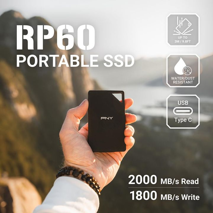 PNY Portable SSD RP60 USB 3.2 Gen 2x2 Type-C | Daraz.com.np