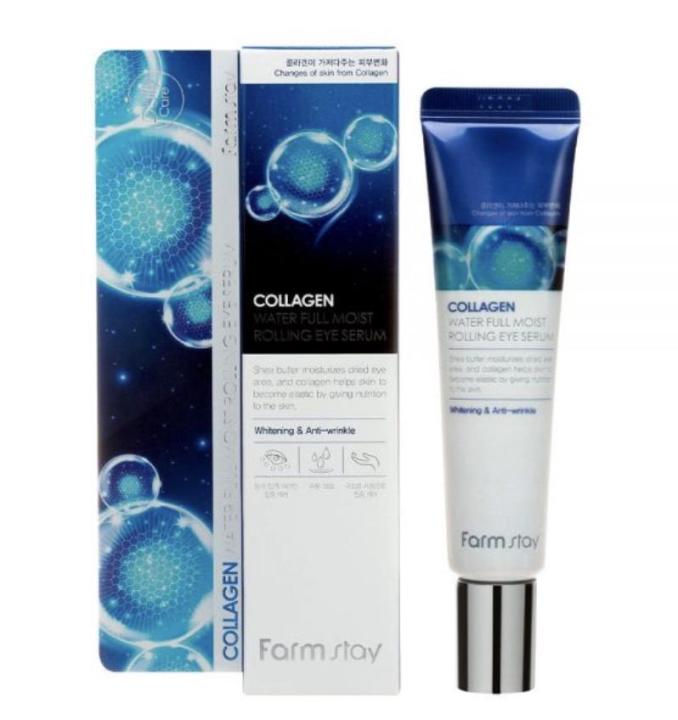 FARM STAY Collagen Water Full Moist Rolling Eye Serum 25ml | Daraz.com.np