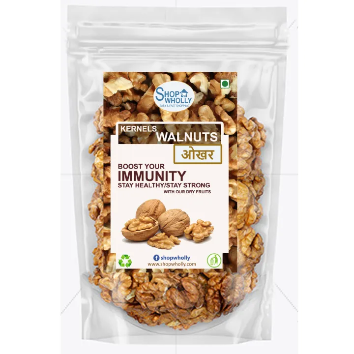 ShopWholly Premium Walnuts (Akhrot Gudi) – 100% Natural, Shelled Walnut ...