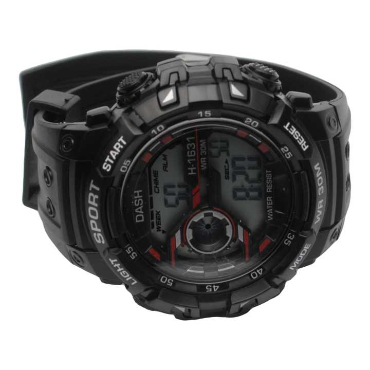 Black Sports Digital Watch | Daraz.com.np