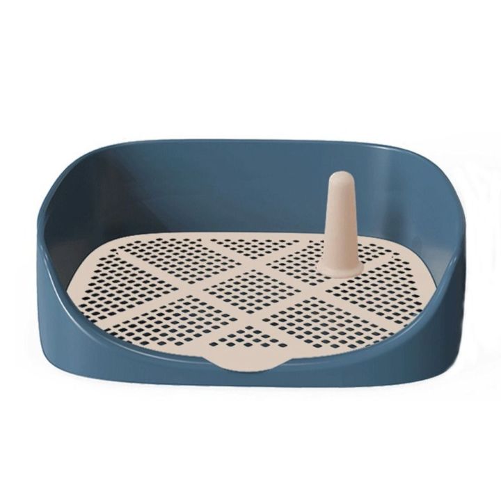 Sturdy Plastic Dog Potty Tray Heightened Fence With Pillar Puppy ...