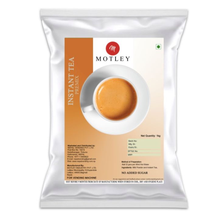 Motley Instant Plain Tea Premix-Sugar Free-1Kg | Daraz.com.np
