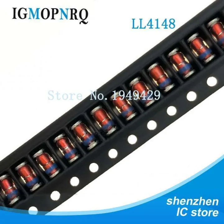 100PCS LL4148 -34 1N4148 IN4148 - general purpose SMD switch Small ...