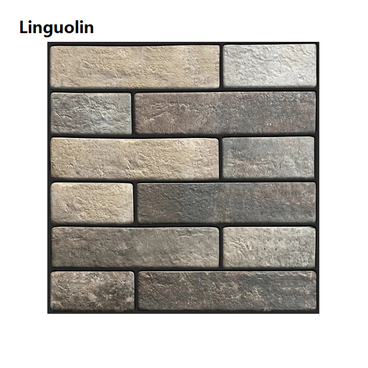 Linguolin Self Adhesive Tile Wall Sticker Home Decor 3d pvc sticker ...