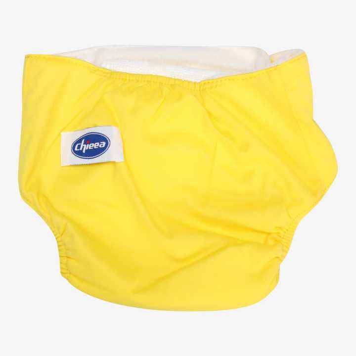 Yellow Color Chieea All-In-One Reusable Diaper Adjustable With Pad 0 ...
