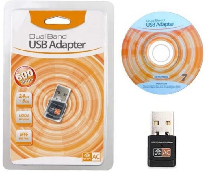 DUAL BAND USB ADAPTER DONGLE | Daraz.com.np
