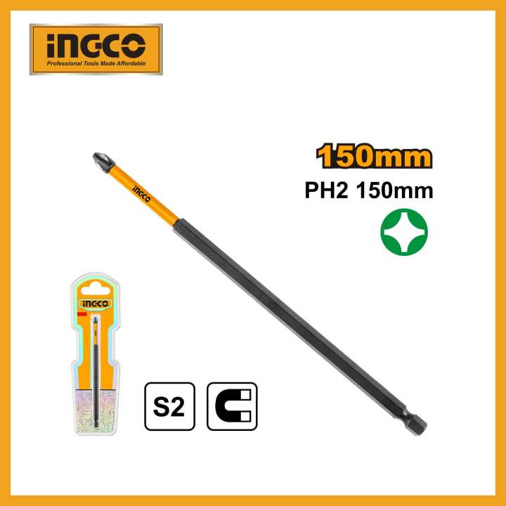 INGCO 1pcs 150mm Impact Screwdriver Bit SDBIM71PH2150 | Daraz.com.np