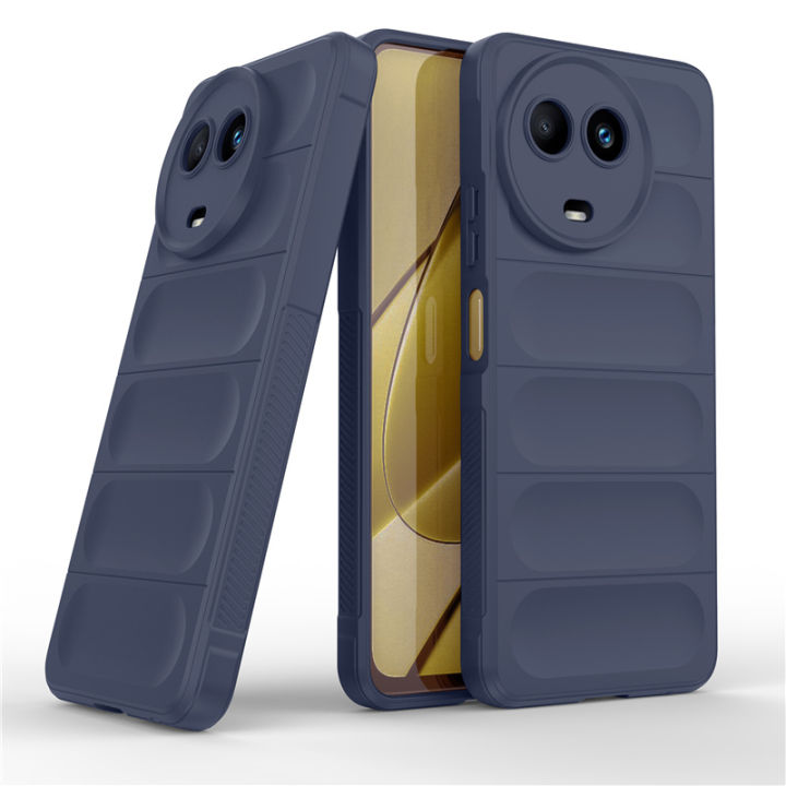 Vantime for Realme 11x 5G / Realme 11 5G Silicone Case Soft Camera ...